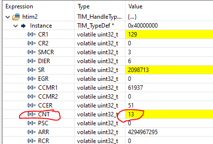 Solved: G431RB 32 Bit Timer - STMicroelectronics Community