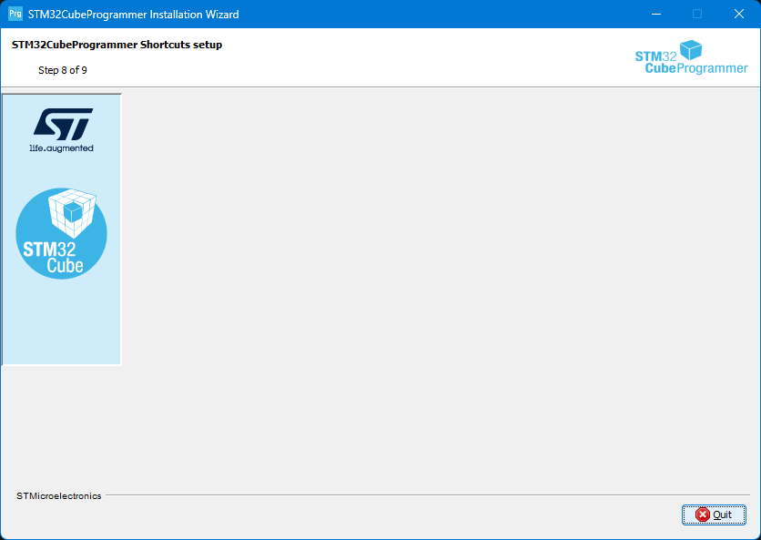 Solved Stm32cube Programmer Installation Error Page 3 Stmicroelectronics Community