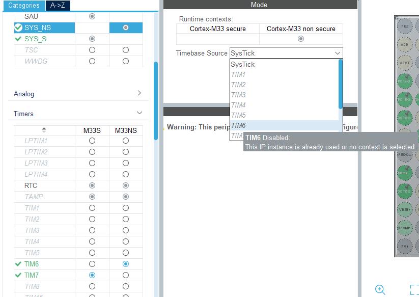 Solved Unable To Select A Tim Timer As Timer Source In A Stmicroelectronics Community 5216