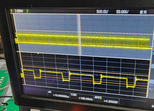 Solved The Pwm Signal That Has Passed Through The Level S Stmicroelectronics Community
