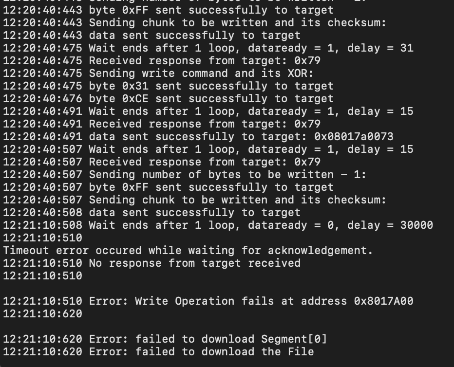Stm32l5 Openbootloader Uart Errors Stmicroelectronics Community 6439