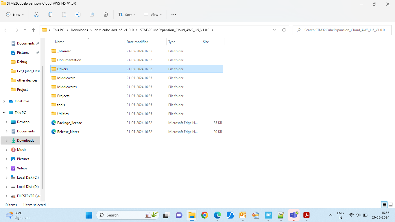 Solved How To Add X Cube Aws Middleware Package In Stm C Stmicroelectronics Community