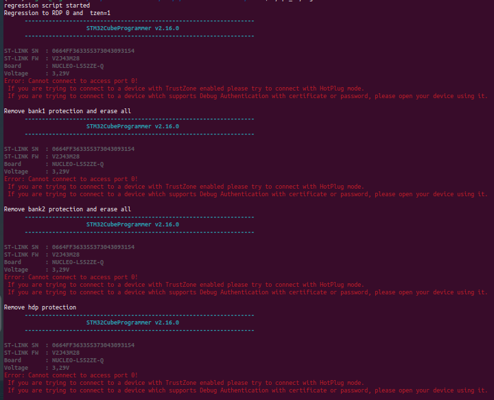 Trusted Firmware M V2 1 0 Bricked Nucleo L552ze Stmicroelectronics Community