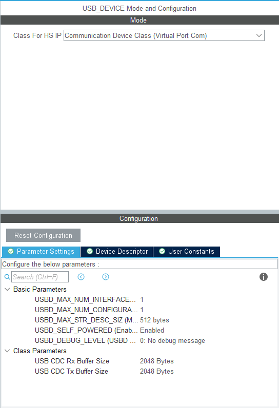 Solved: STM32H725 USB FS PHY not detected - STMicroelectronics Community