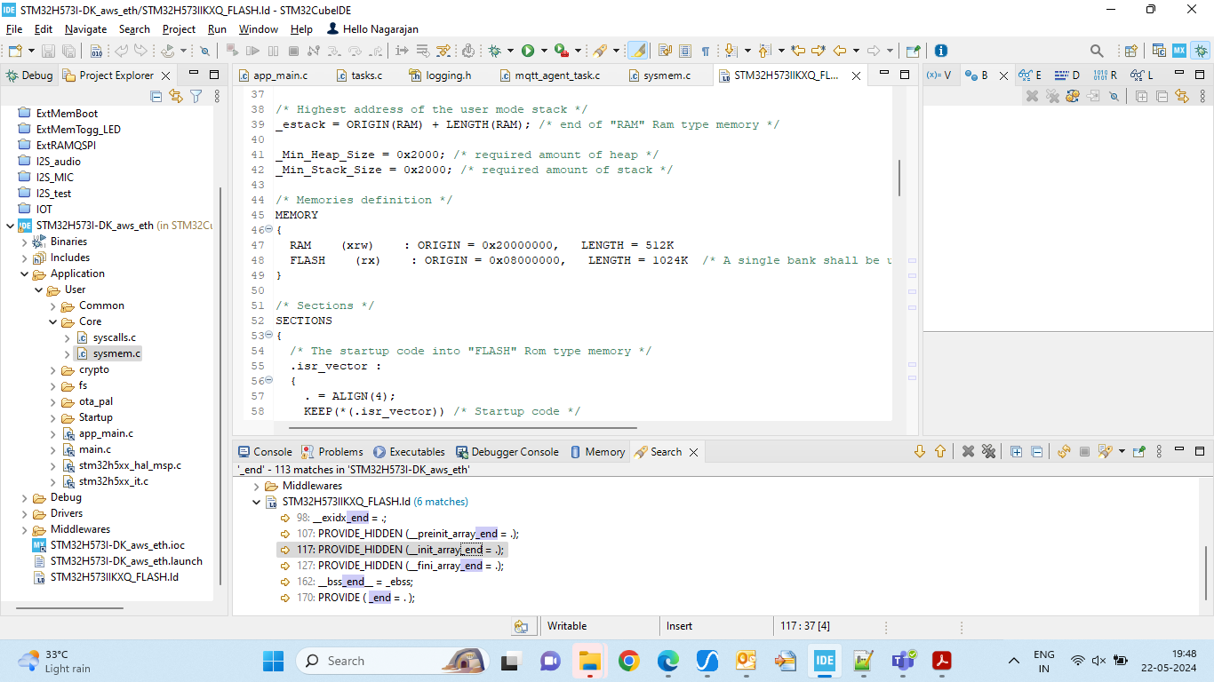 Solved How To Add X Cube Aws Middleware Package In Stm C Stmicroelectronics Community