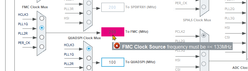 How to set up the FMC peripheral to interface with... - STMicroelectronics Community