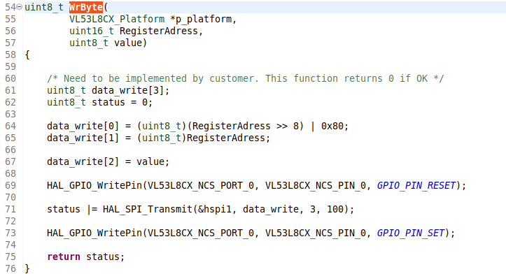 Vl53l8cx Firmware Loading Over Spi Fails With Ti Stmicroelectronics Community