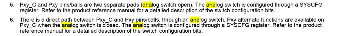 Solved: Regarding ANA pins of STM microcontrollers - STMicroelectronics Community