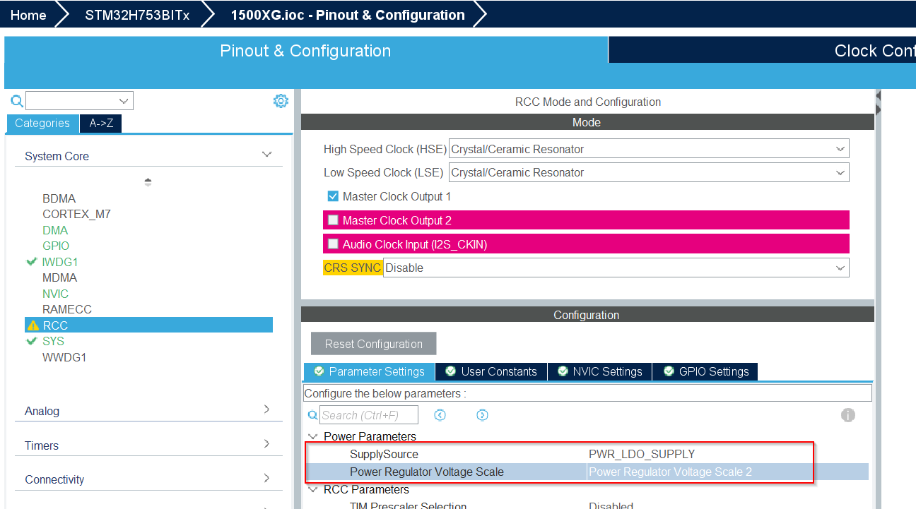 How to set up the FMC peripheral to interface with ...