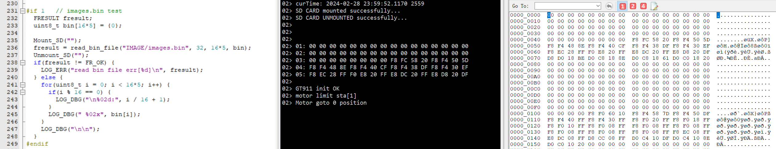 Solved: How touchGFX read the image from image.bin stored ... - STMicroelectronics Community