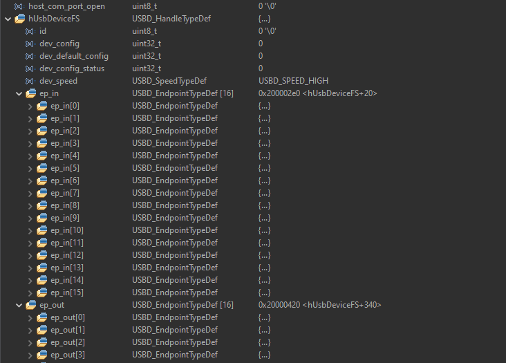 Solved Usb Virtual Com Port Does Not Work When Debugging Stmicroelectronics Community 9336