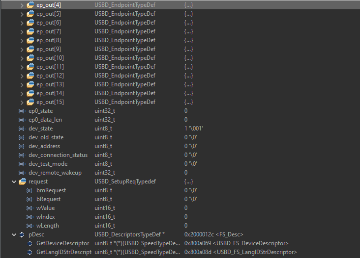 Solved Usb Virtual Com Port Does Not Work When Debugging Stmicroelectronics Community