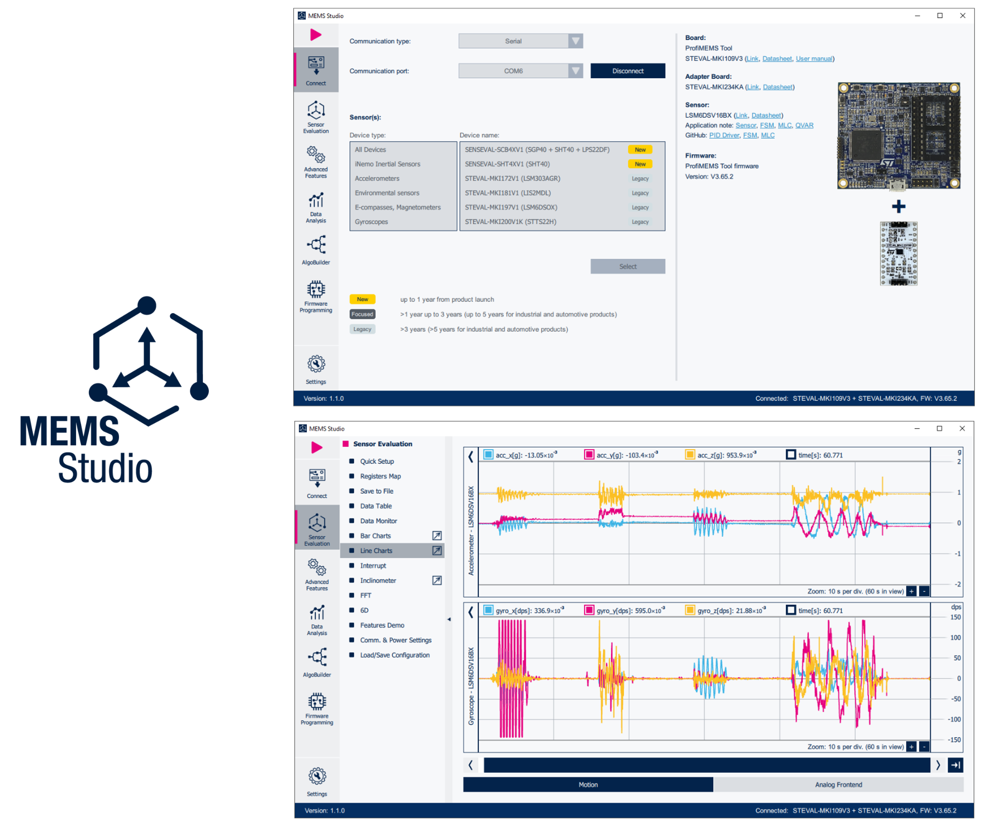 How to start and improve your workflow with MEMS-S... - STMicroelectronics Community