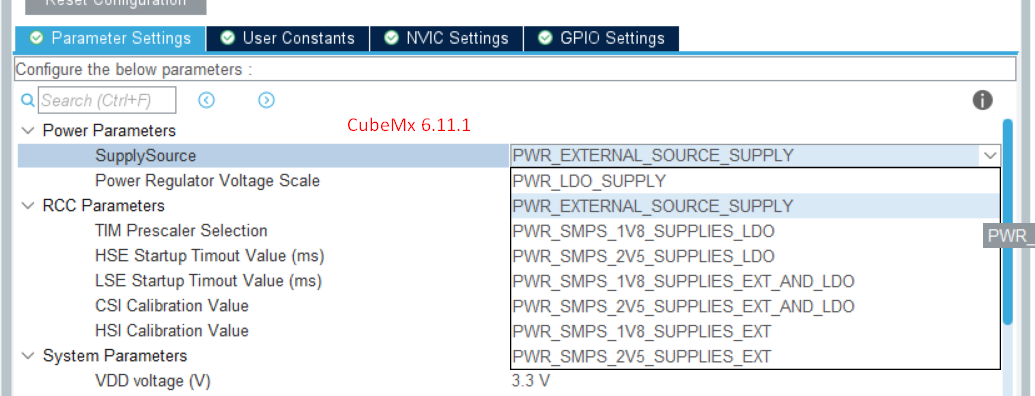 Solved Error With Stm32cubemx 6 11 1 Stmicroelectronics Community
