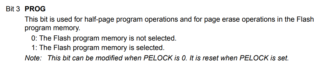 STM32L051K8 writing half page to EEPROM? - STMicroelectronics Community
