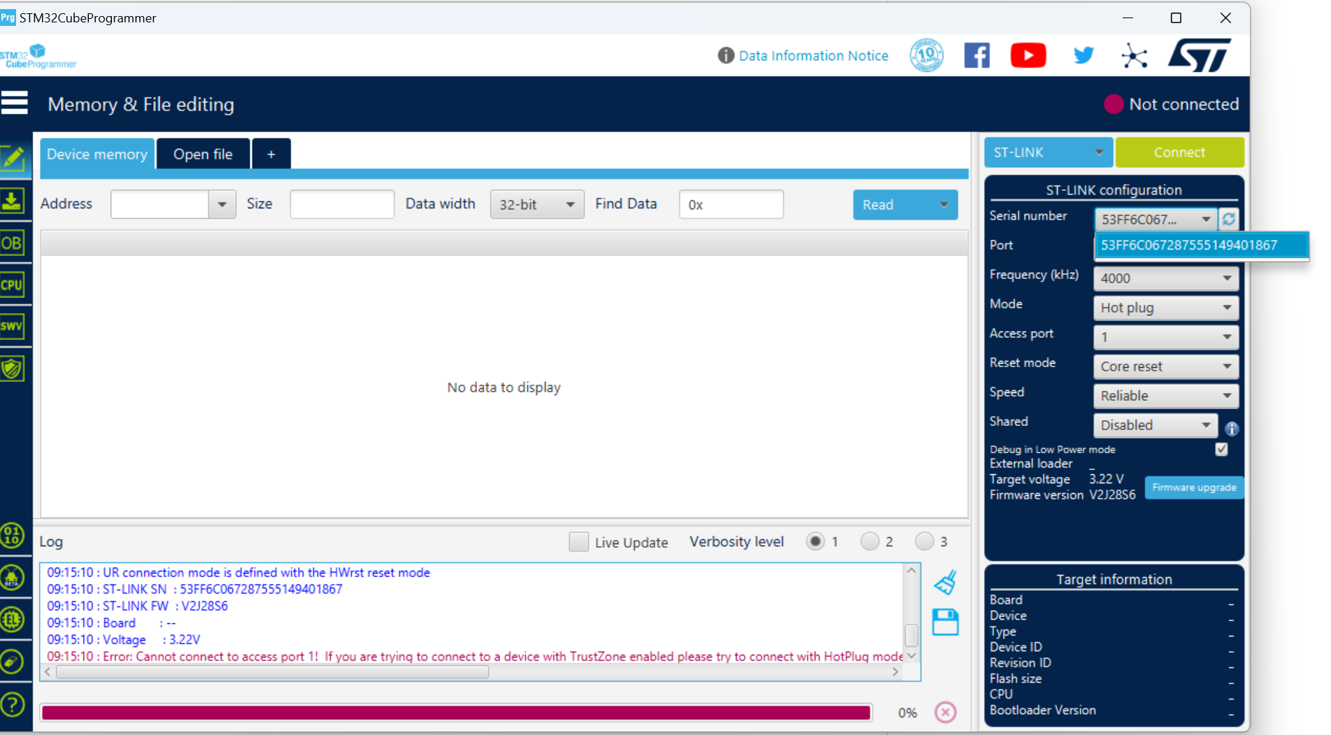 Solved: STM32MP13 Line ST-Link Possible Version? - STMicroelectronics Community
