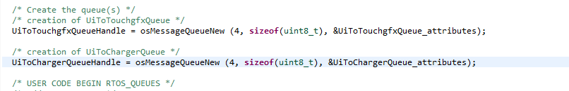 STMCube IDE problems with Queues - STMicroelectronics Community