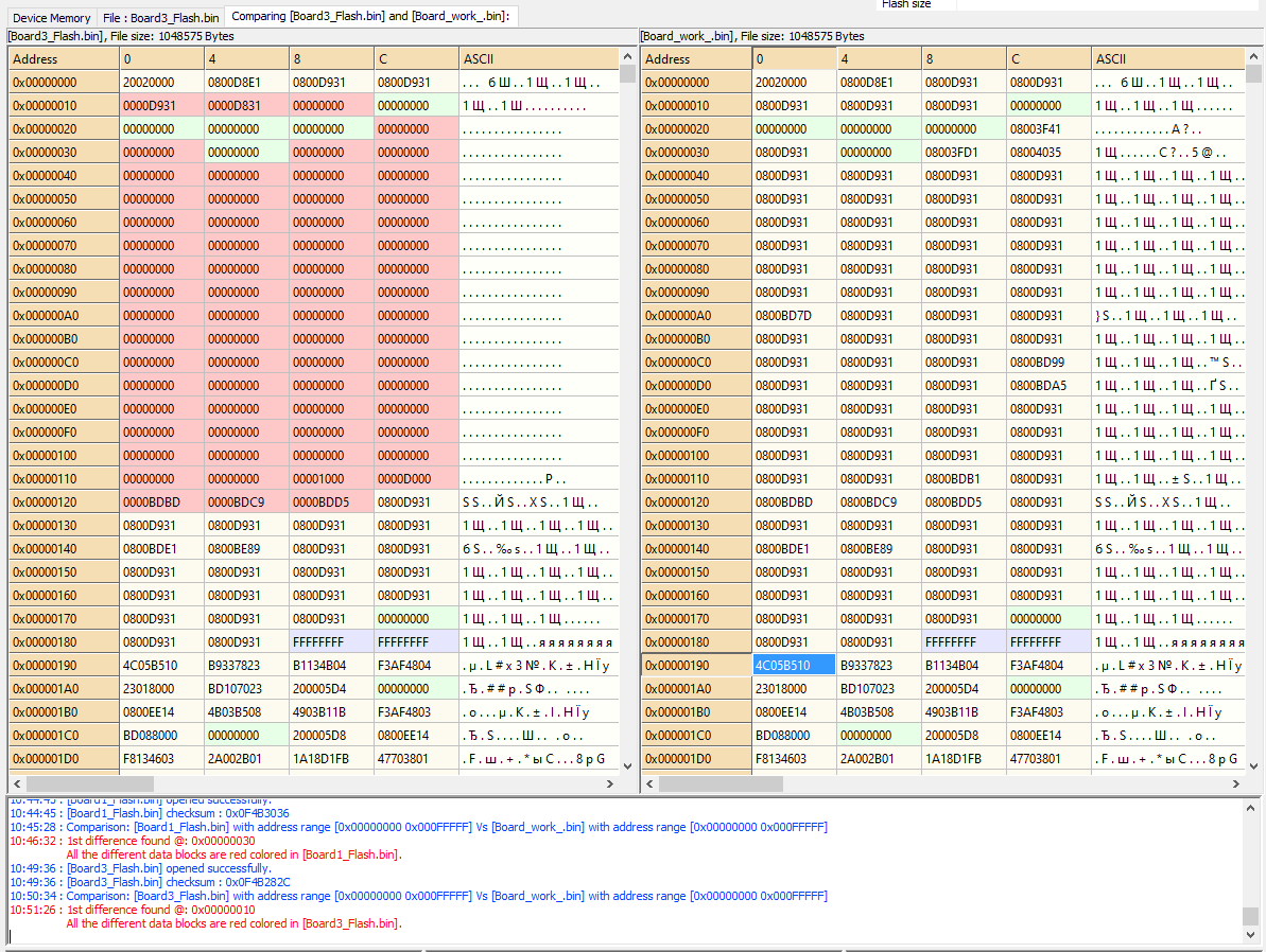 Solved: Corrupted Flash in Vector Table area - sector 0 ...