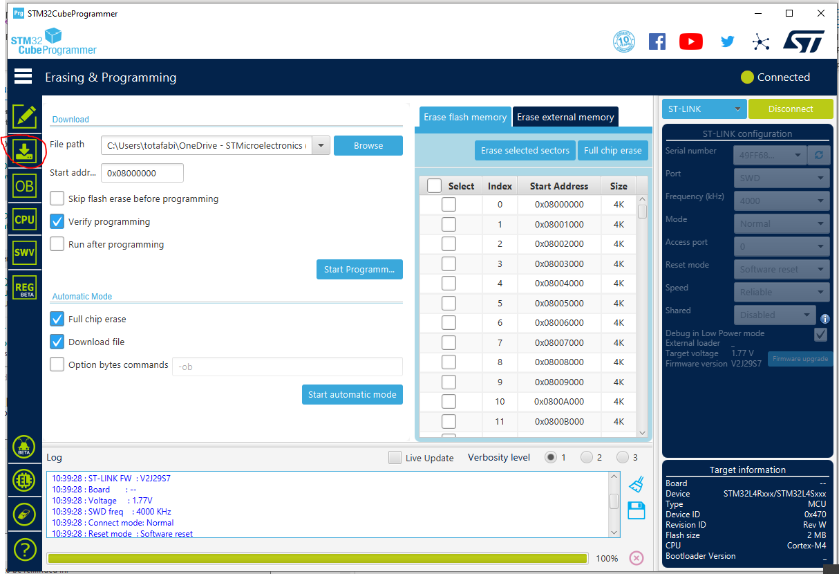 Solved: SensorTile.box does not power up after FOTA firmwa... - STMicroelectronics Community