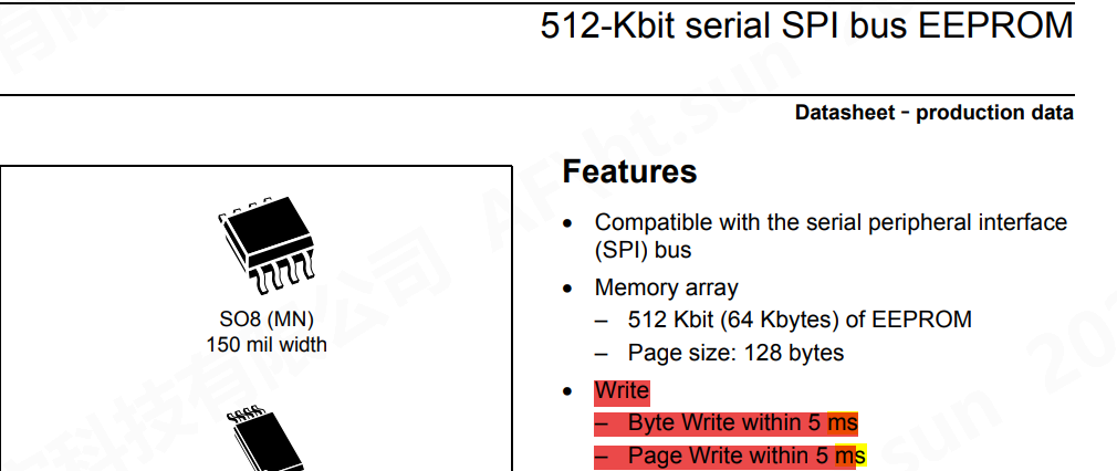 Solved: M95512 failed to read immediately after writing - STMicroelectronics Community