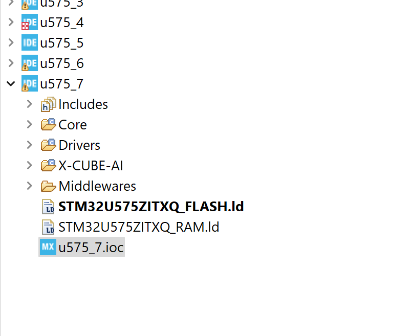 Solved Stm32cubeide Does Not Emit The X Cube Ai Middlewar Stmicroelectronics Community