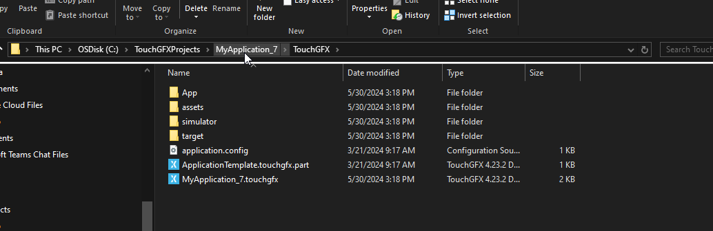 Touchgfx And Cubeide External Memory Issue Stmicroelectronics