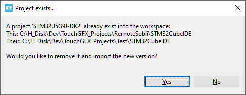 TouchGFX and CubeIDE... External Memory Issue - STMicroelectronics Community