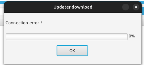 Connection Error: The server connection is not est... - STMicroelectronics Community