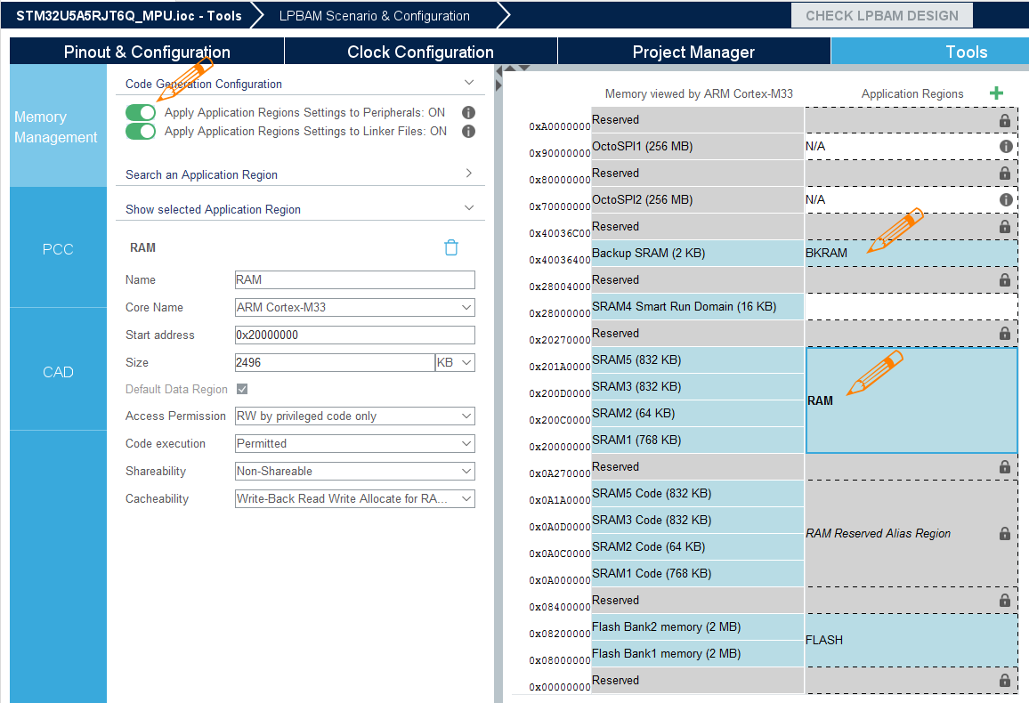 Wrong Mpu Setting From Mx Wizard Hardfault On Una Stmicroelectronics Community