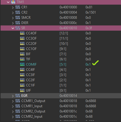 Solved: Timer Commutation Event Callback not firing STM32F ...