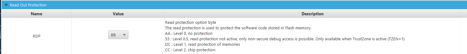 Reg Issue in Running TFM Application STM32u585 - STMicroelectronics Community