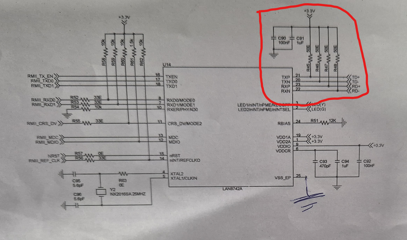 Unable to configure Ethernet as RMII - STMicroelectronics Community
