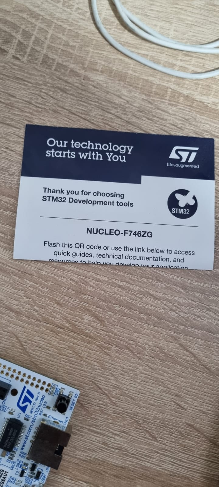 Solved: NUCLEO-F746ZG STM32F746ZG - nowhere to connect ST... - STMicroelectronics Community