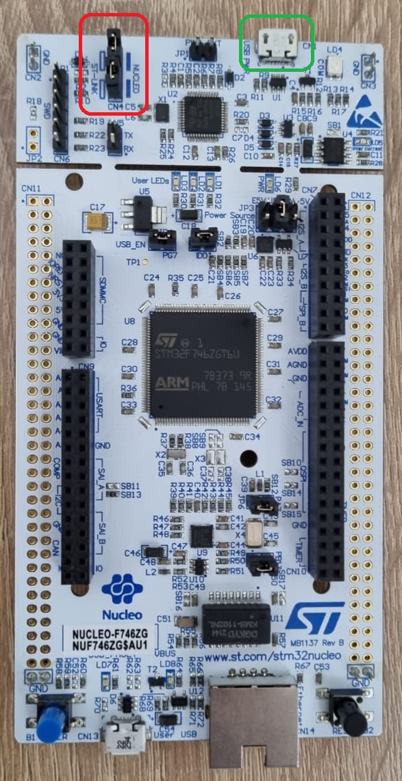 Solved Nucleo F746zg Stm32f746zg Nowhere To Connect St Stmicroelectronics Community 