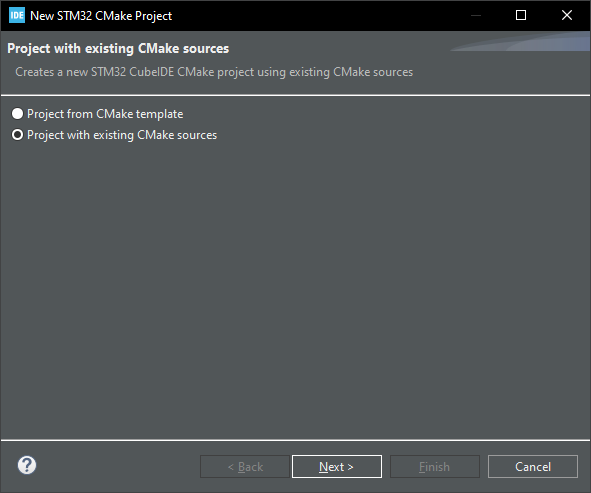 Import Cmake (with presets) similar cubemx cmake g... - STMicroelectronics Community