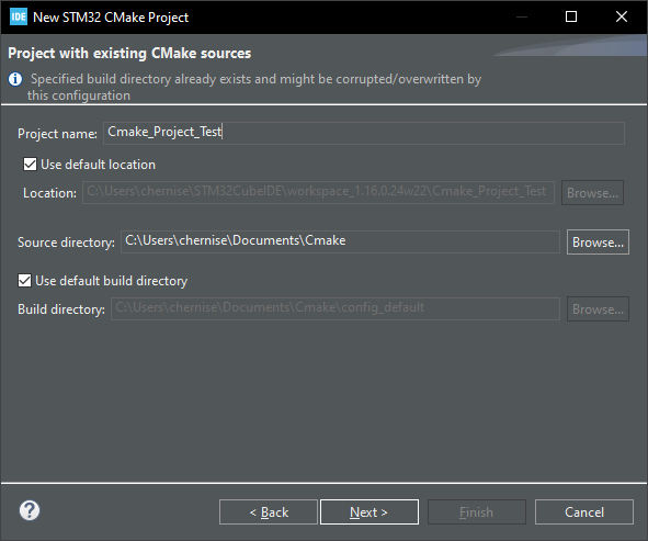 Import Cmake (with presets) similar cubemx cmake g ...