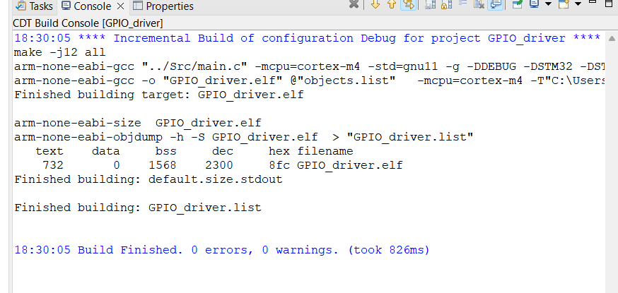 discrepancy between the code in editor and the bui... - STMicroelectronics Community