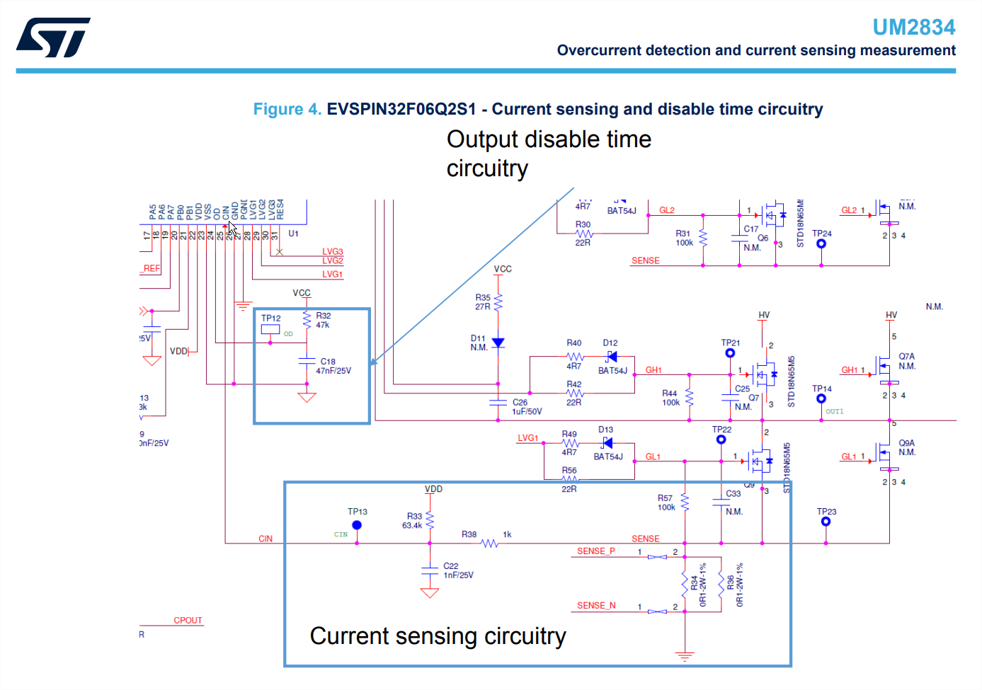 Immediate Over Current Fault In 6 Step Mode Stmicroelectronics Community 