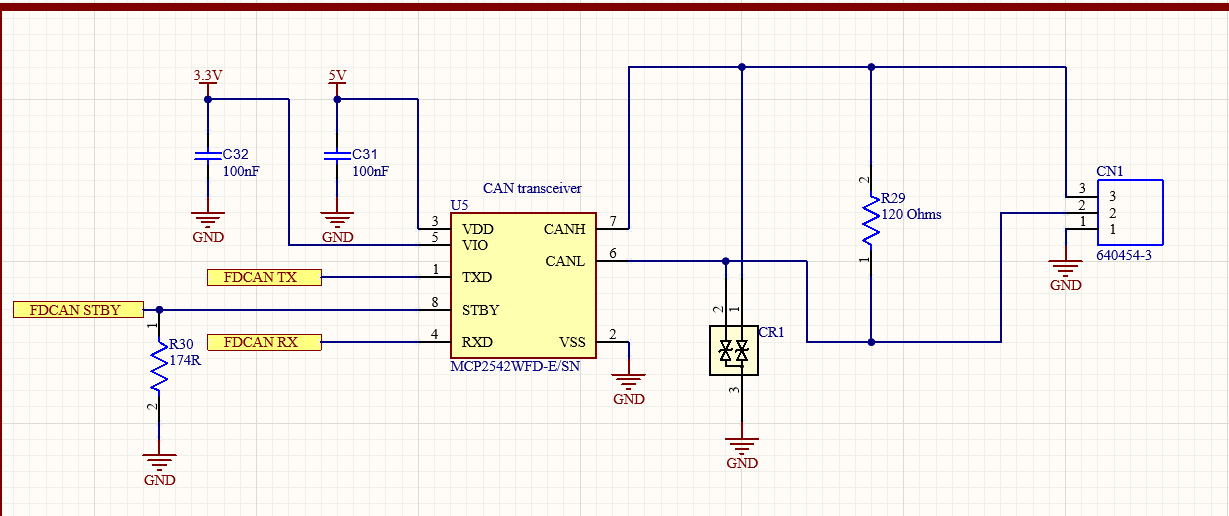 Solved Can Bus Massive Noise On The Bus When A Power Con Stmicroelectronics Community