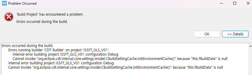 Solved: Suddenly occured error - STMicroelectronics Community