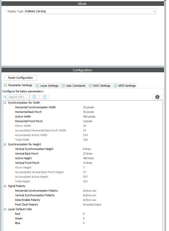 Solved: Image displayed using Touchgfx for LCD RGB666 is n... - STMicroelectronics Community