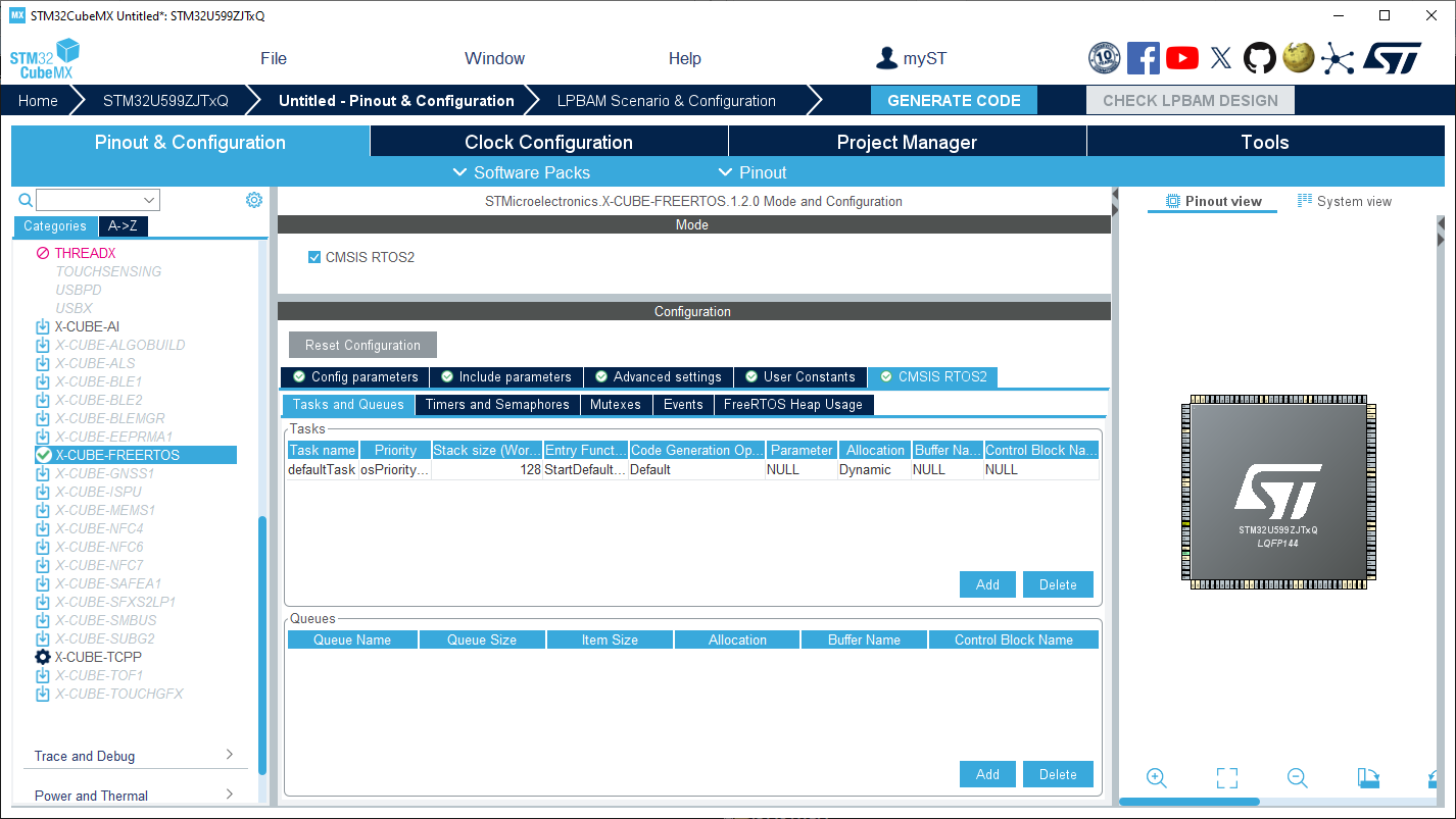 How To Enable Freertos™ Within A Project For Stm32 Stmicroelectronics Community 9231