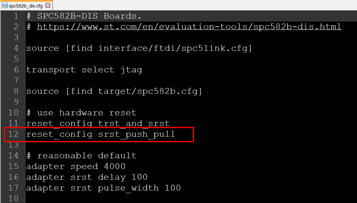 Solved Openocd Common Error Cfg Path Not Found Stmicroelectronics Community 