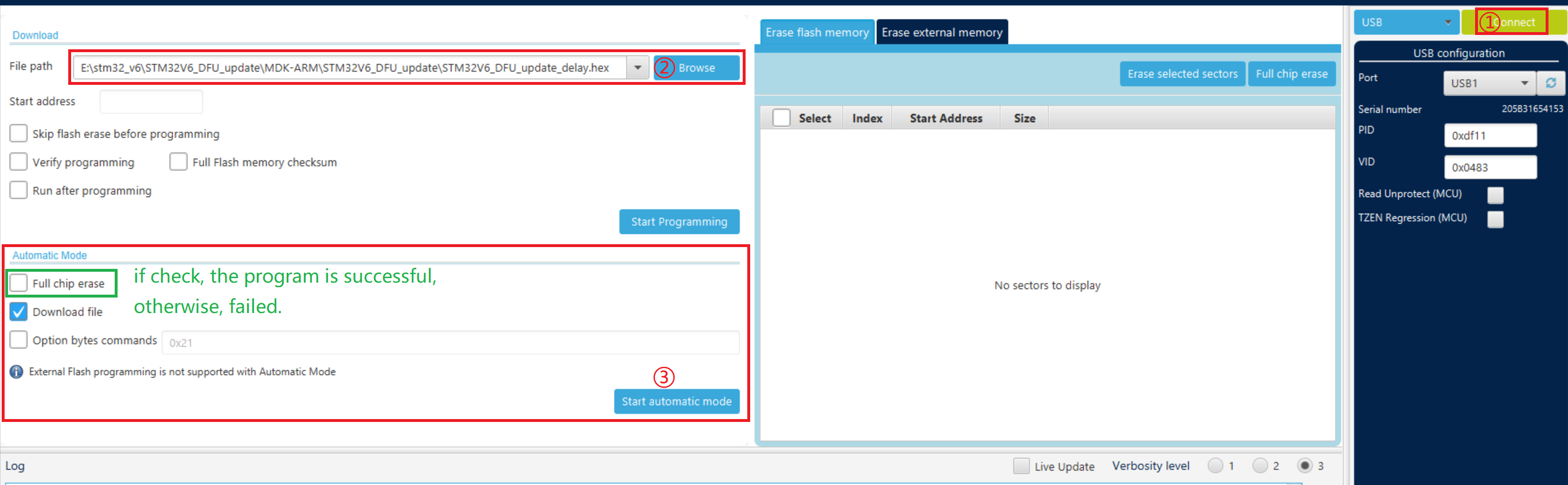 How To Update The Program By Usb Dfu Bootloader In Stmicroelectronics Community