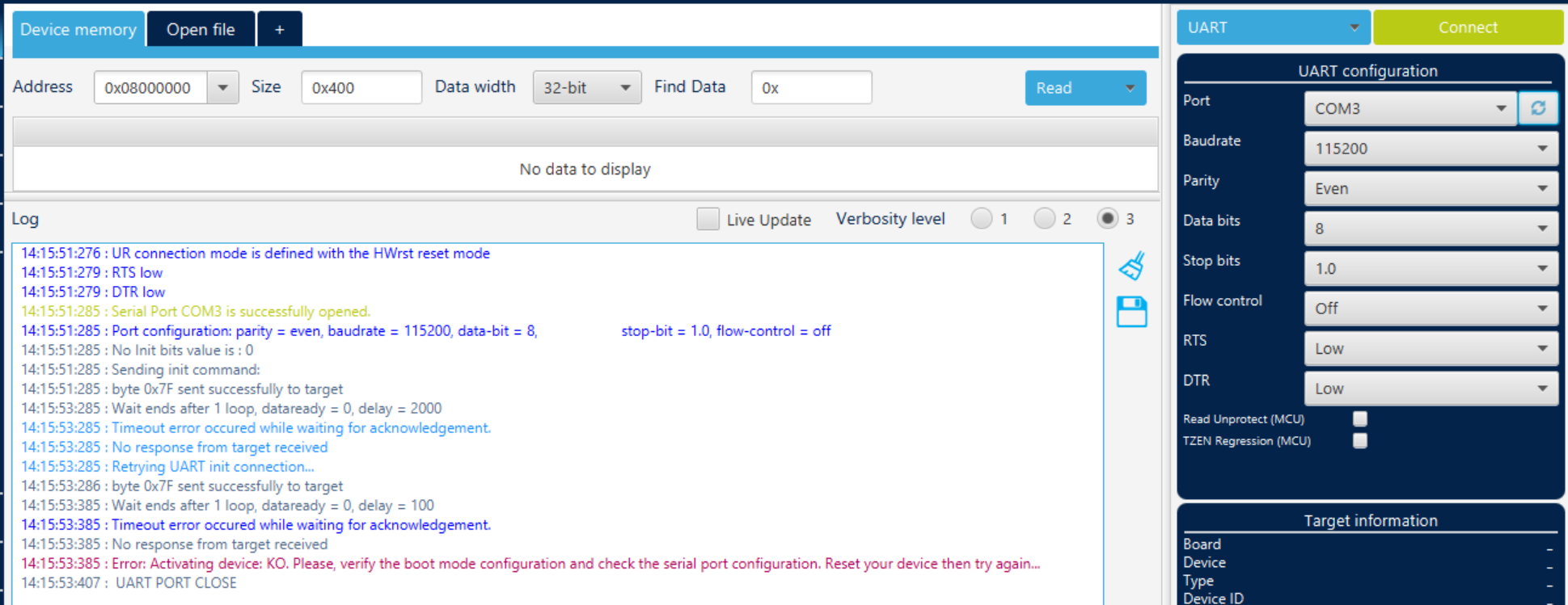 How To Update The Program By Usb Dfu Bootloader In Stmicroelectronics Community