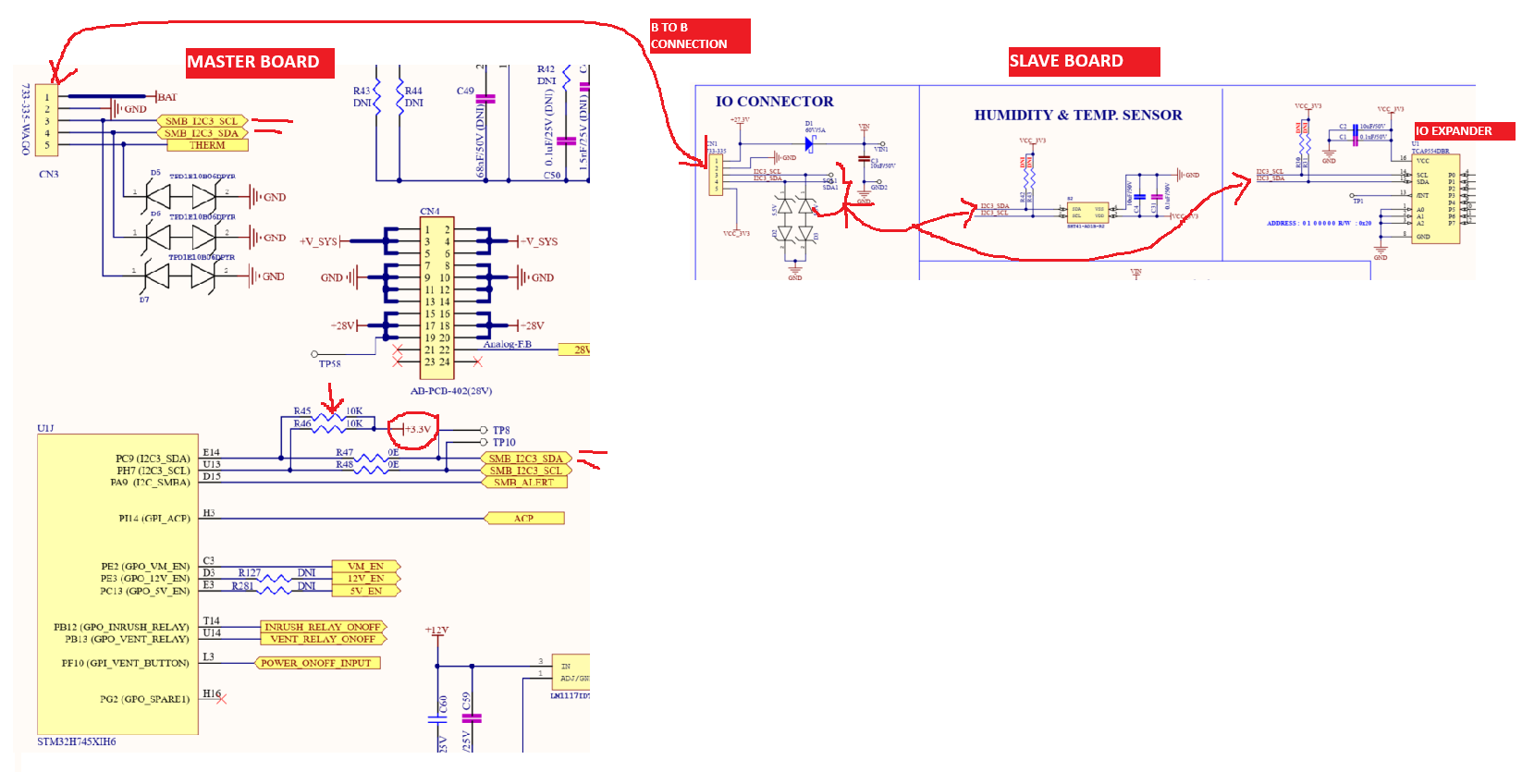 I2c Lines Short With Gnd In Stm32h745xih6 Stmicroelectronics Community 