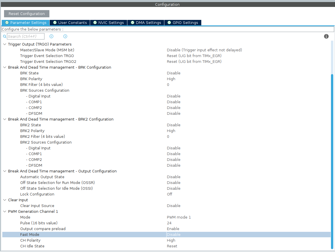 Solved Stm32h7 Tim1 Pwm Issue Stmicroelectronics Community