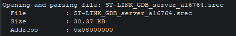 Solved: Compiled code size and flashed code size are diffe... - STMicroelectronics Community