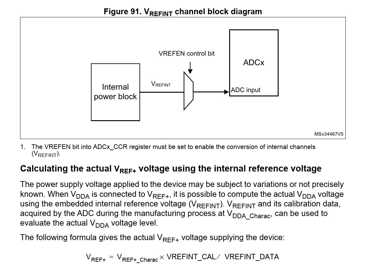 Solved Measuring Vbat On Stm32wb55cgu With Adc Stmicroelectronics Community
