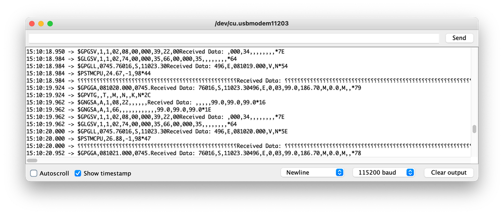 Messy UART message - STMicroelectronics Community Messy UART message - STMicroelectronics Community